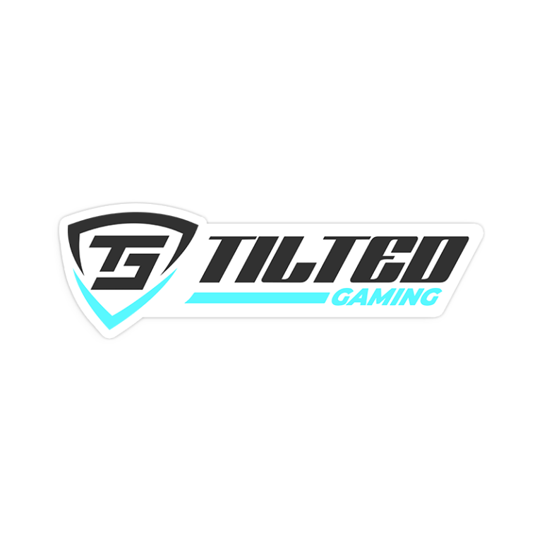 Tilted Gaming - Die-Cut Stickers - SOARDOGG.COM